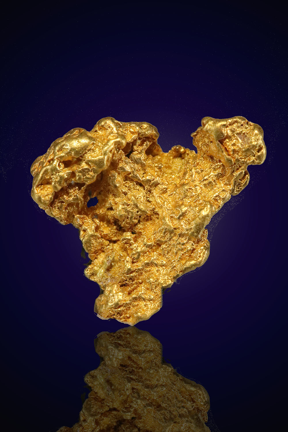 Triangular textured gold nugget from Nevada - $187.00 : Natural gold ...