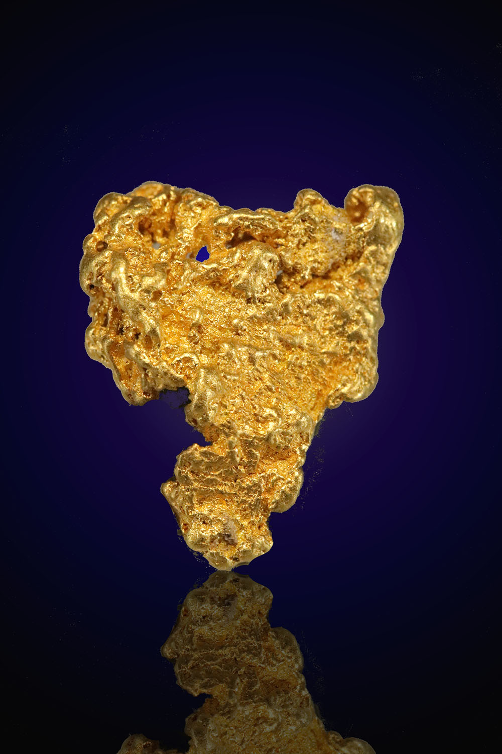 Triangular textured gold nugget from Nevada - $187.00 : Natural gold ...