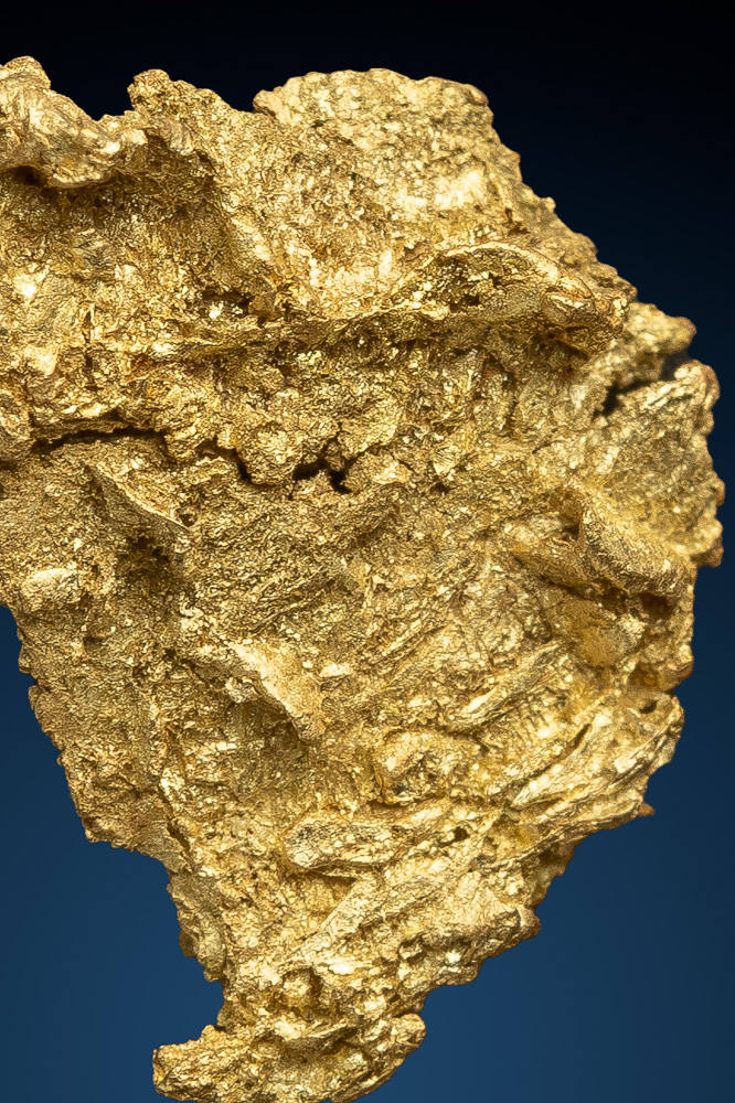 Outstanding Rare Crystallized Gold Nugget - Farncomb Hill, Colorado ...