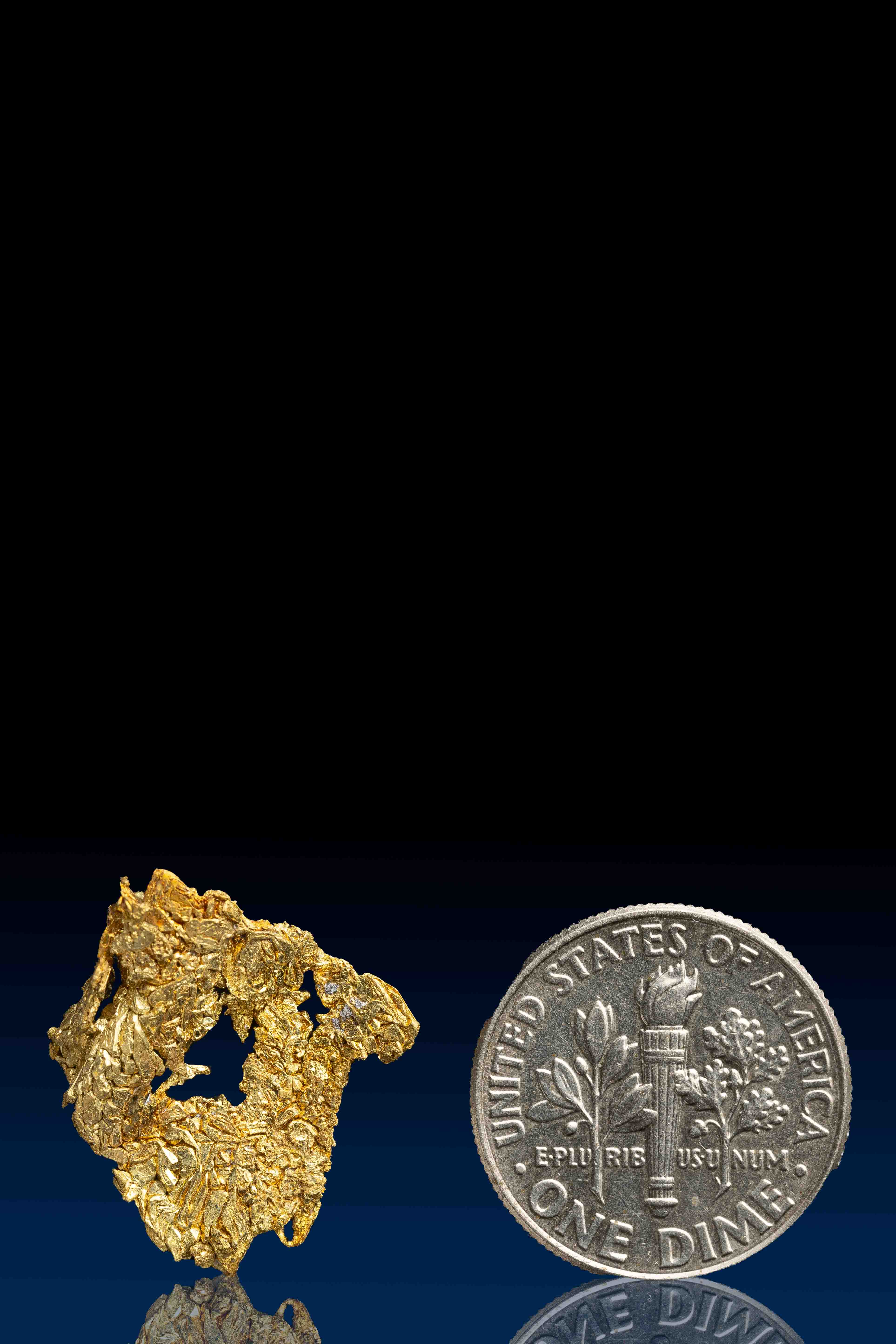 Magnificent Natural Crystallized Gold Specimen - Farncomb Hill, CO - 2. ...