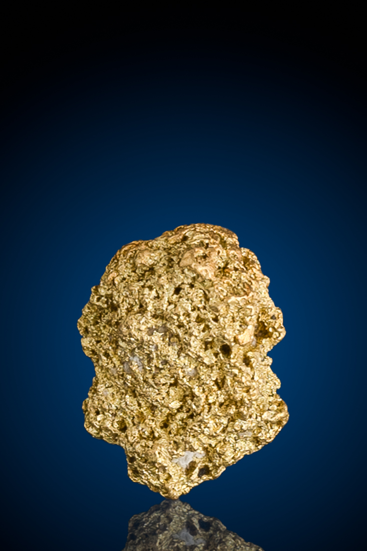 Beautiful Textured Natural Gold Nugget from the Ten Mile District of ...