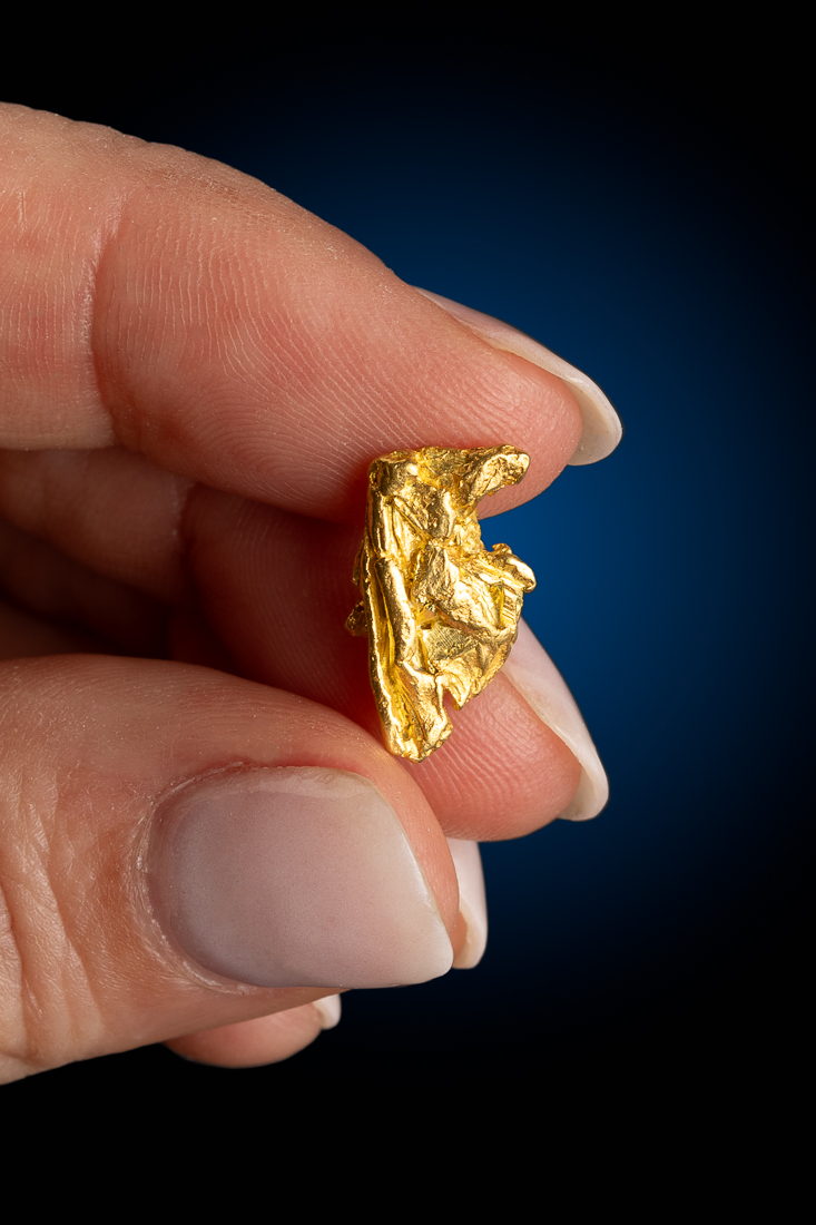 Beautiful Crystallized Gold from the Yukon - 2.16 grams [T3002] - $420. ...