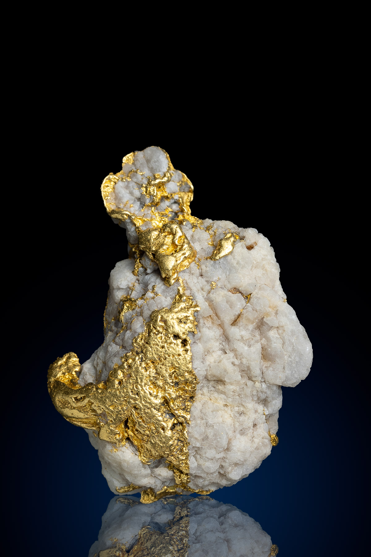 Natural Gold and Quartz Nugget - Happy Camp, Siskiyou Co., CA [RB1317 ...
