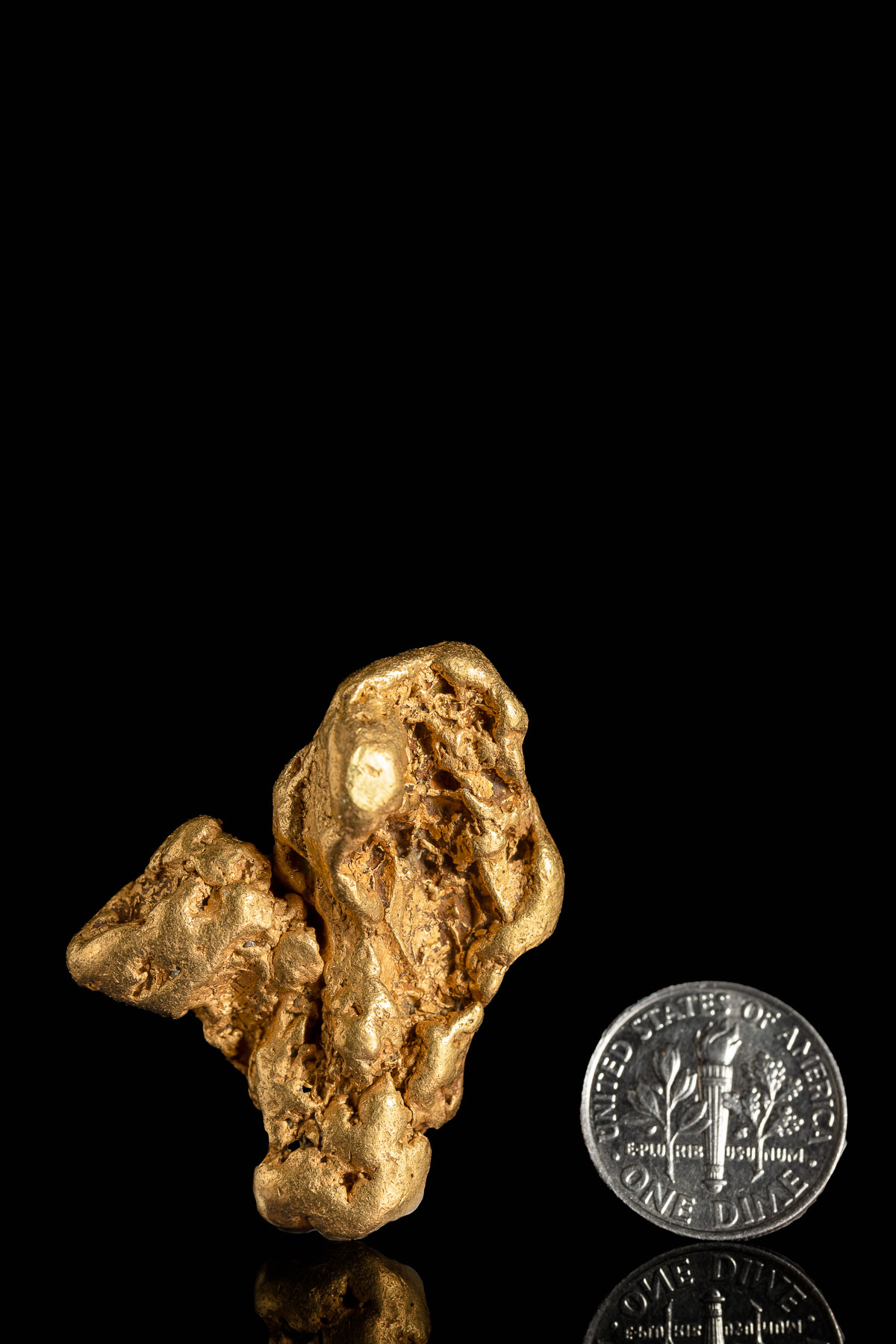 Heavy and Chunky - Brilliant Large Gold Nugget - Nome, Alaska [SS2 ...