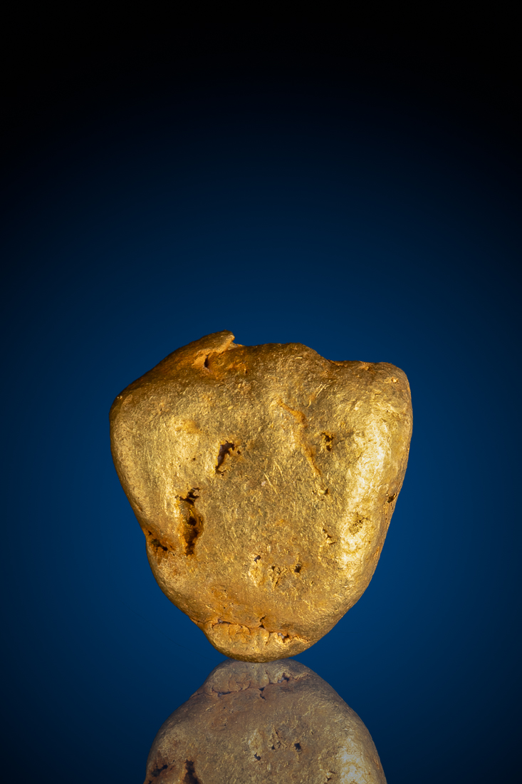 Rare Shiny American River Natural Gold Nugget - 11.44 grams [RB2361 ...