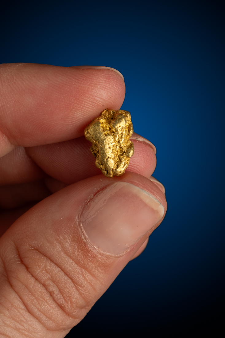 Rare Chunky Natural Gold Nugget from the American River, CA - 2.42 ...