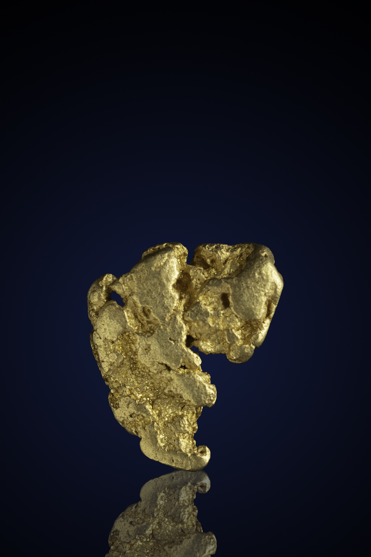 Chunky, Dense Natural Gold Nugget - Auburn, CA - 11.29 Grams [GU155 ...